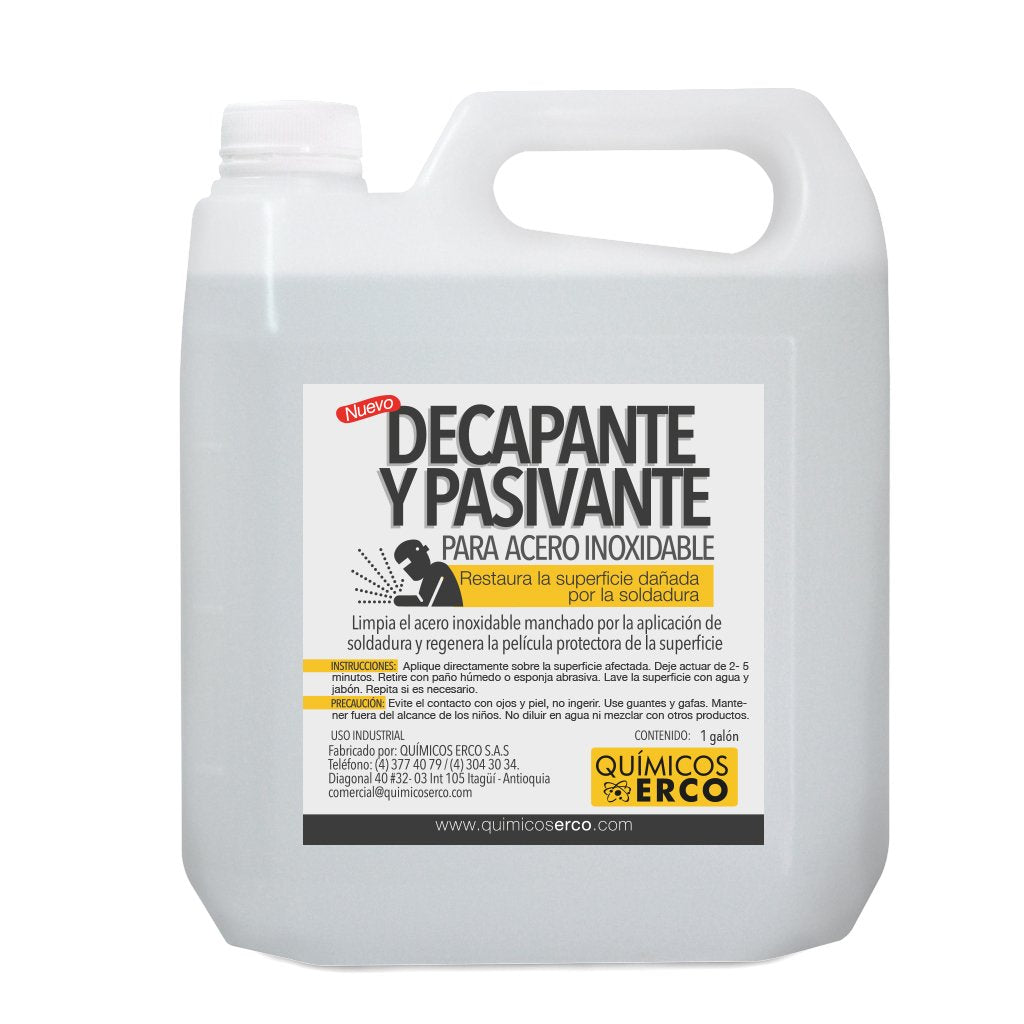Decapante y Pasivante Líquido para Soldadura - Compra Online – Químicos ...
